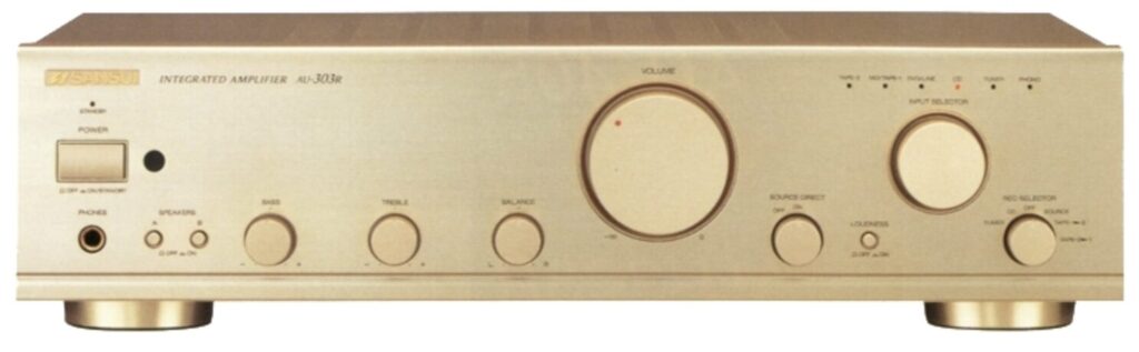 SANSUI(サンスイ) AU-303Rを徹底解説！【電流供給力と反応の速さを意識した回路設計】 | ヴィンテージオーディオ図鑑